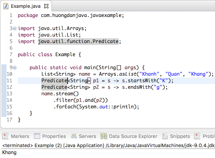 T m Hi u V Functional Interface Predicate Trong Java H ng D n Java